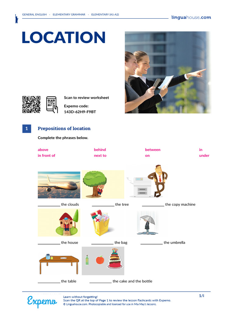Location American English Teacher Ver2 | PDF