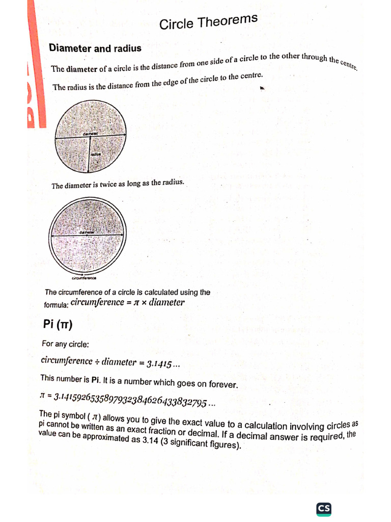 Circle Properties Olevel Maths Pdf