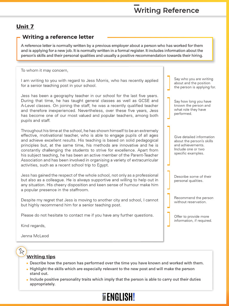C1.1 U7 WritingReference-3981960 | PDF