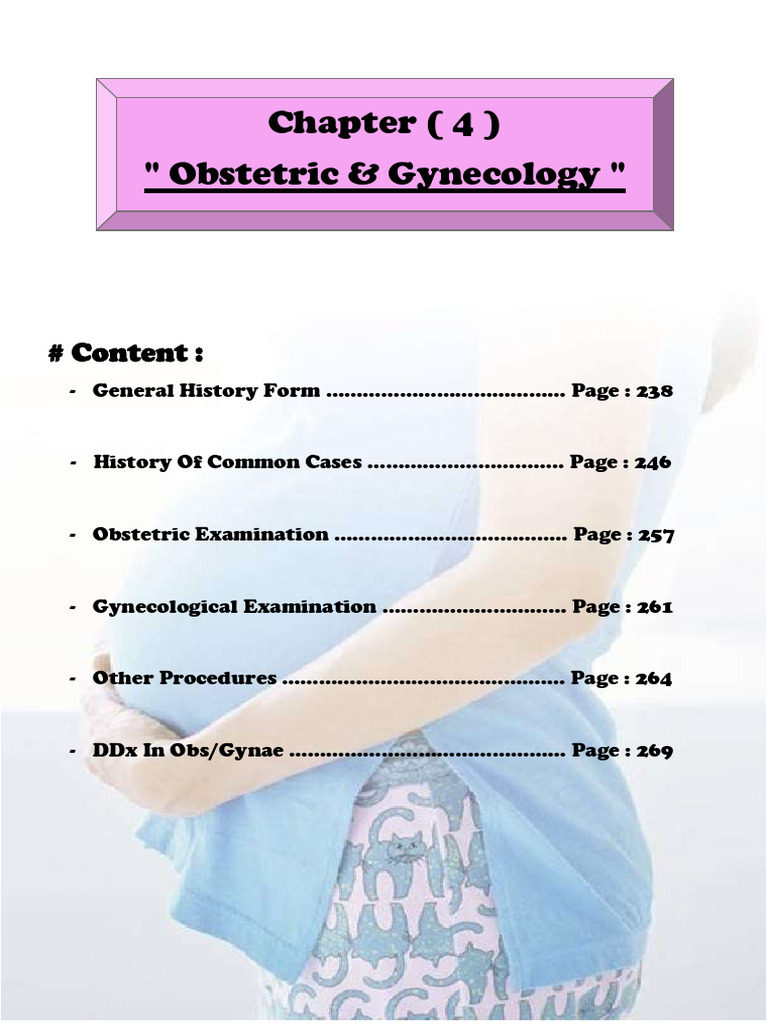 History Taking Mbbs &gyn - 1 | PDF | Pregnancy | Childbirth