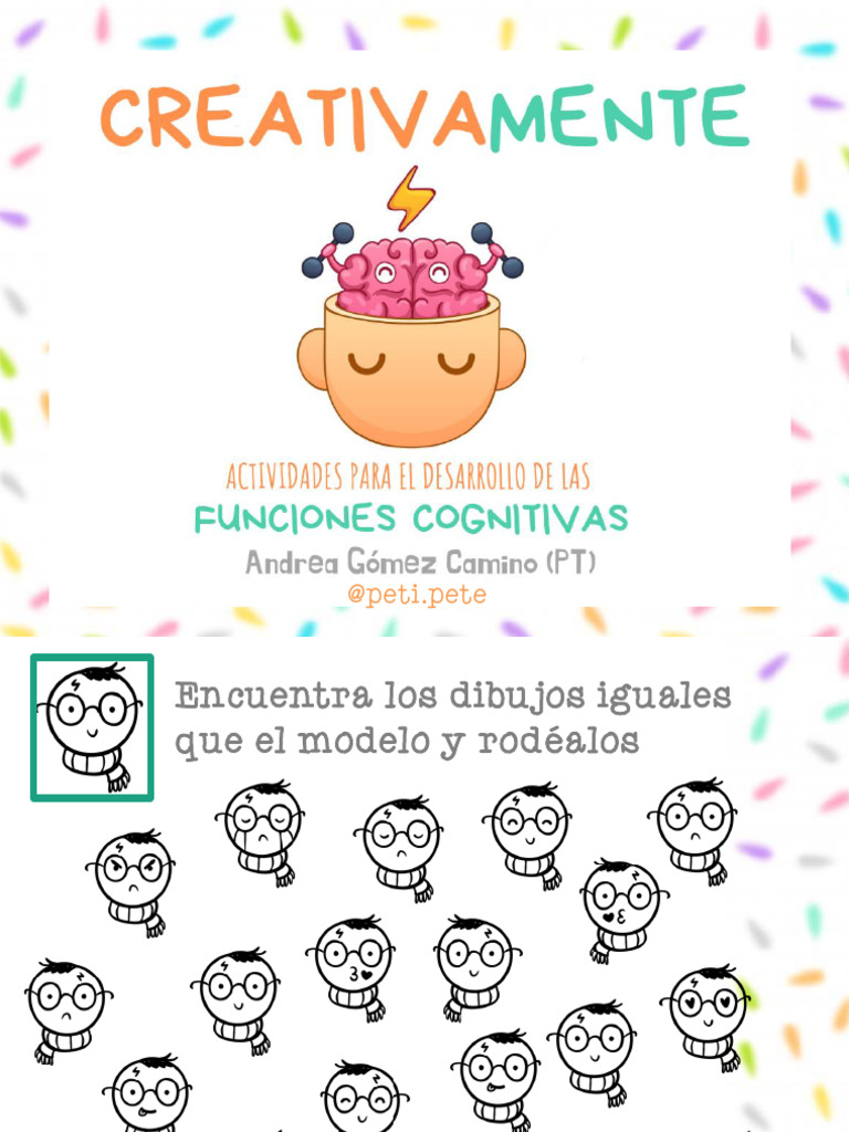 CREATIVA MENTE Completo Dossier para El Desarrollo de Las Funciones ...