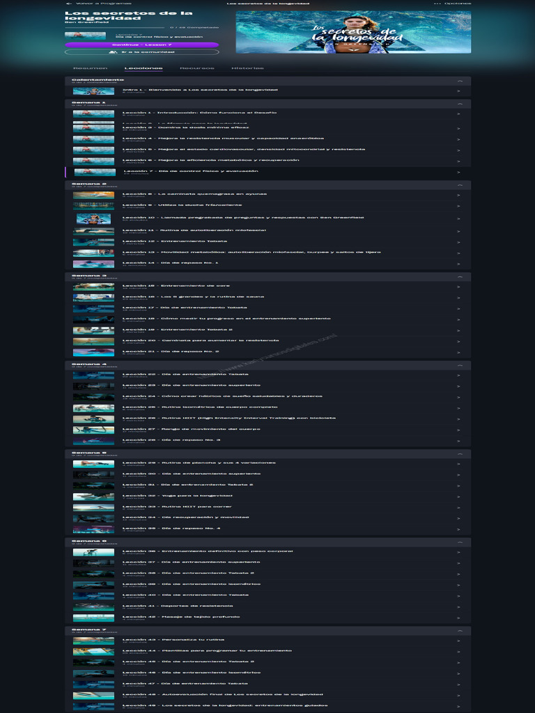 Curso Los Secretos de La Longevidad Mindvalley | PDF