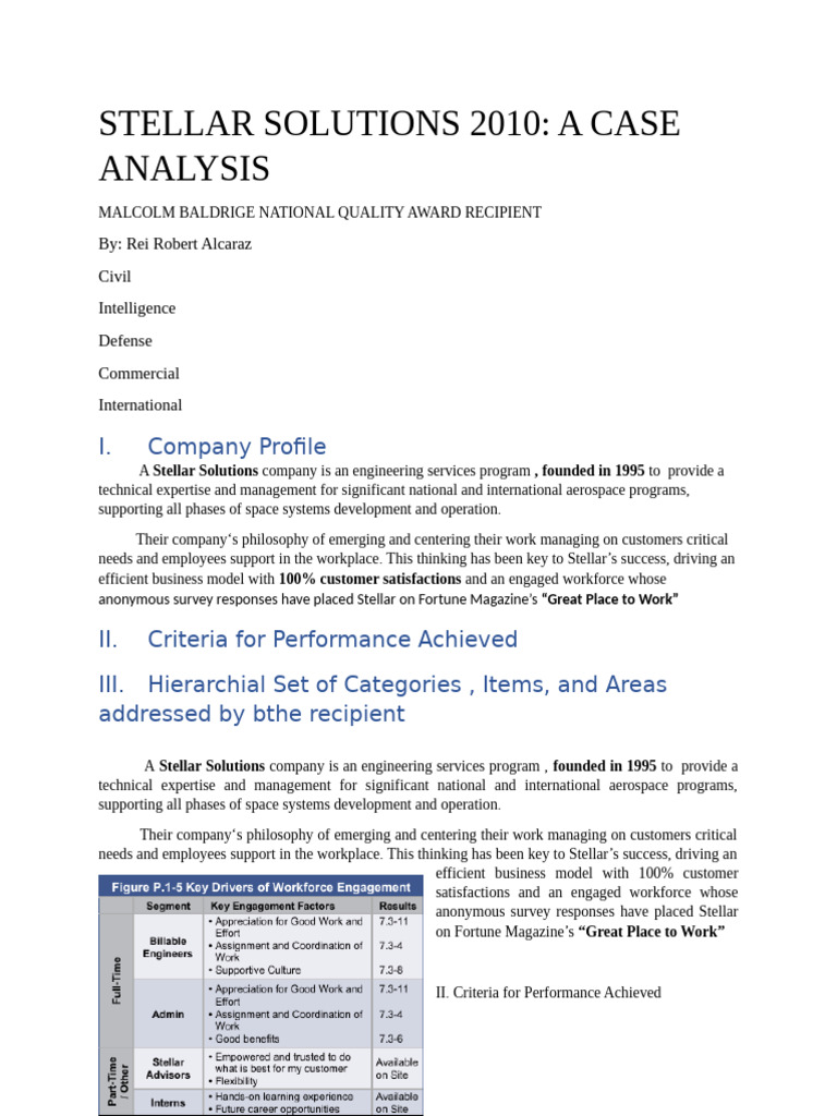 Stellar Solutions 2010 | PDF