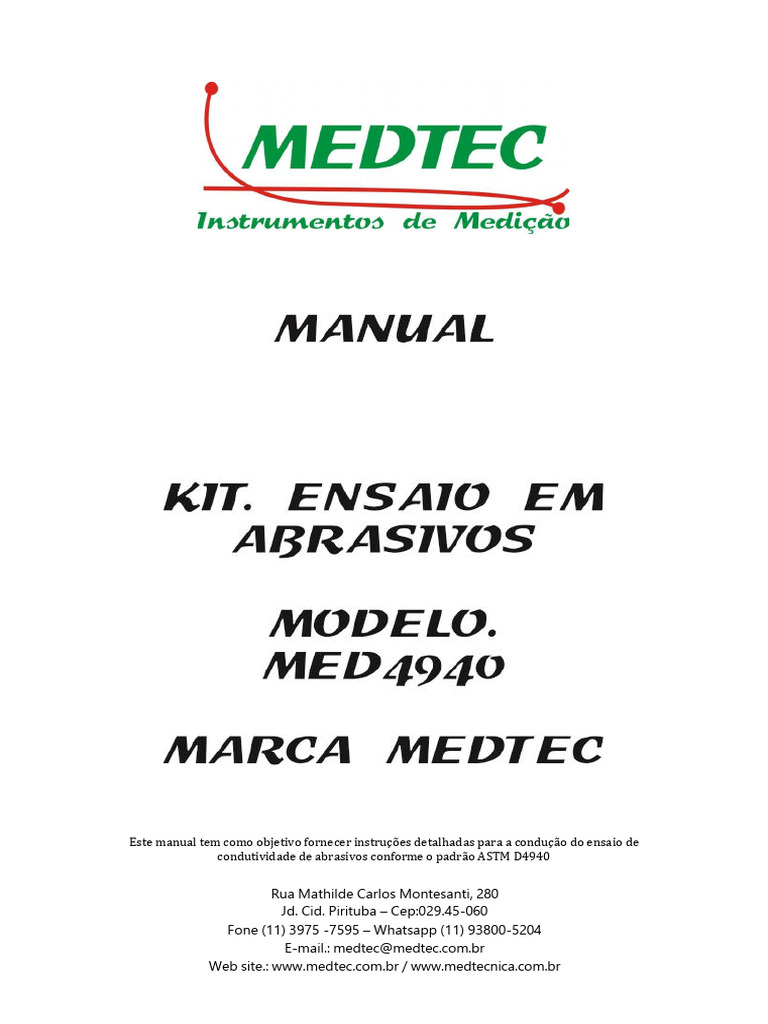 ASTM D4940 Conductivity Guide | PDF