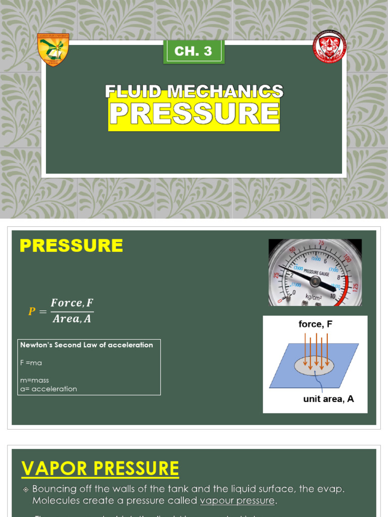 Chapter 3 1 Pressure Pdf