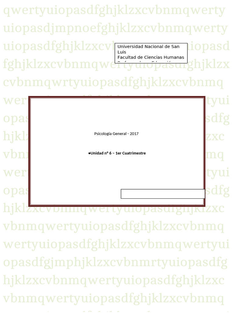 Psicologia - TP5 | PDF