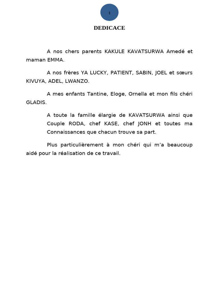 TFC DADA FINI VRAI - Doc OK | PDF