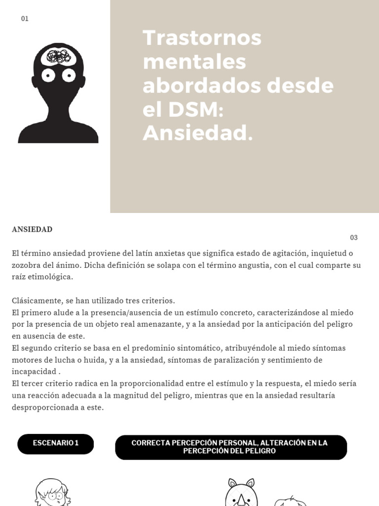 DSM Ansiedad | PDF