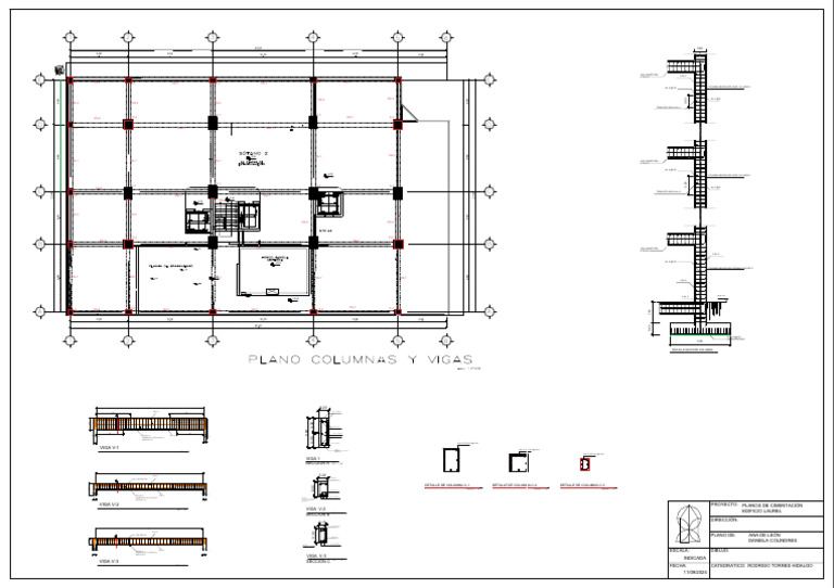 Entrega 2-Plano Estructuras | PDF