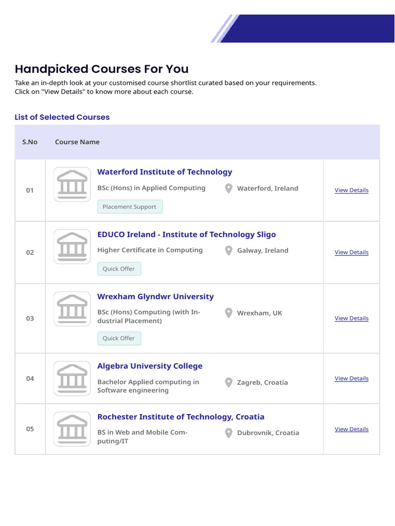 CourssCHOOLe Details | PDF