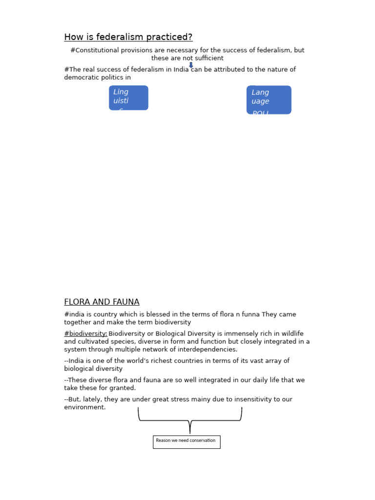 Features of Federalism | PDF