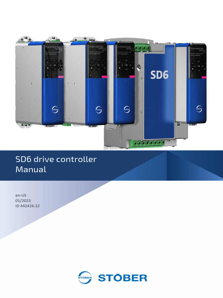 SD6 Stober Servoregelaar Handleiding en | PDF