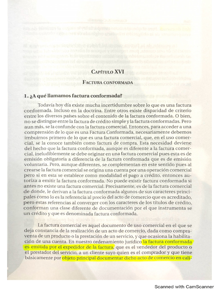 Factura Conformada | PDF