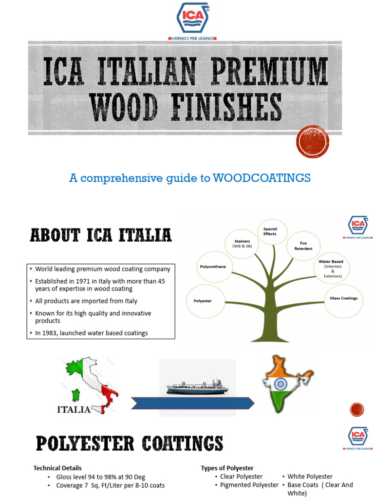 Ica Italian Pu Duco Woodcoating | PDF