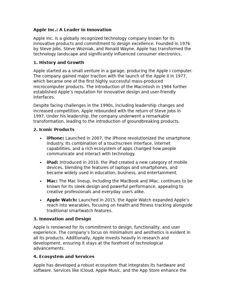 Apple | PDF