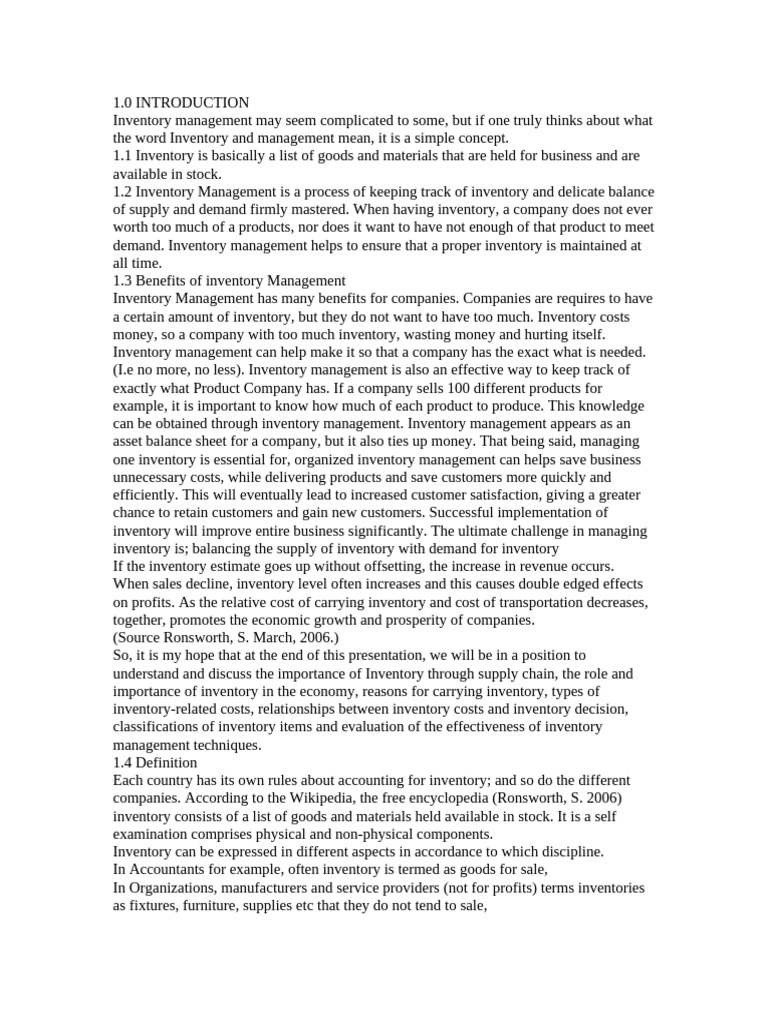 Module 6 Managing Inventory Flows in SC | PDF | Inventory | Business