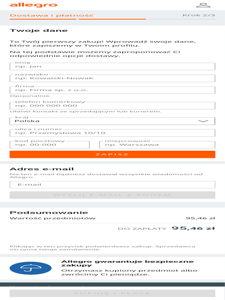 Allegro - PL - Więcej Niż Aukcje. Najlepsze Oferty Na Największej Platformie Handlowej | PDF