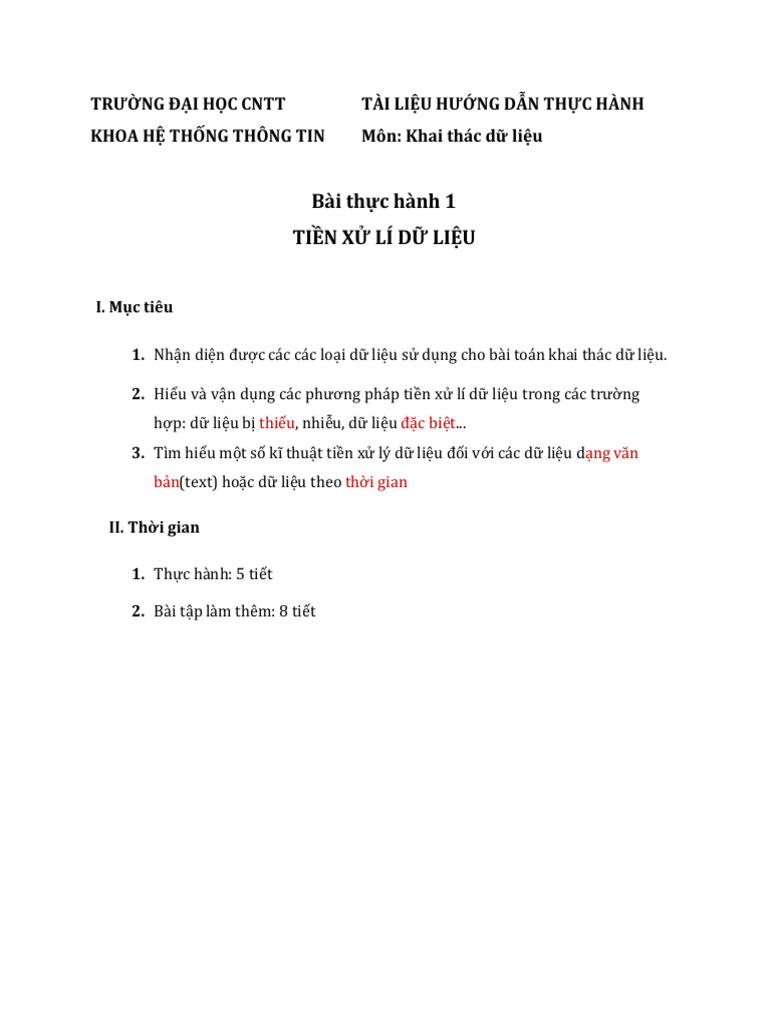 Bai TH1 - TienXuLyDuLieu | PDF