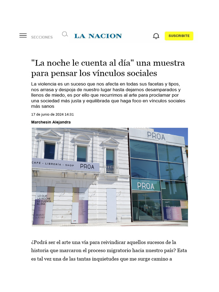 Critica Periodística-Marchesin Alejandra | PDF