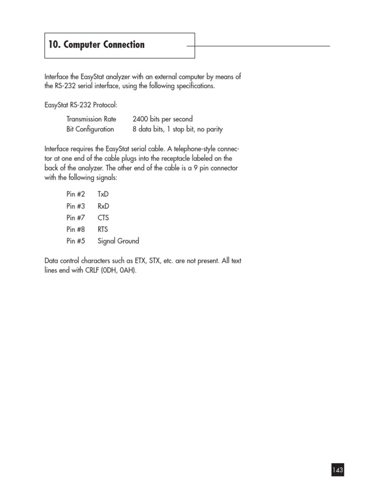 Medica Easystat Lis | PDF