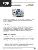 RAPIDPoint 500e V5.1 Spec Sheet - CAD - HOOD05162003207410 | PDF