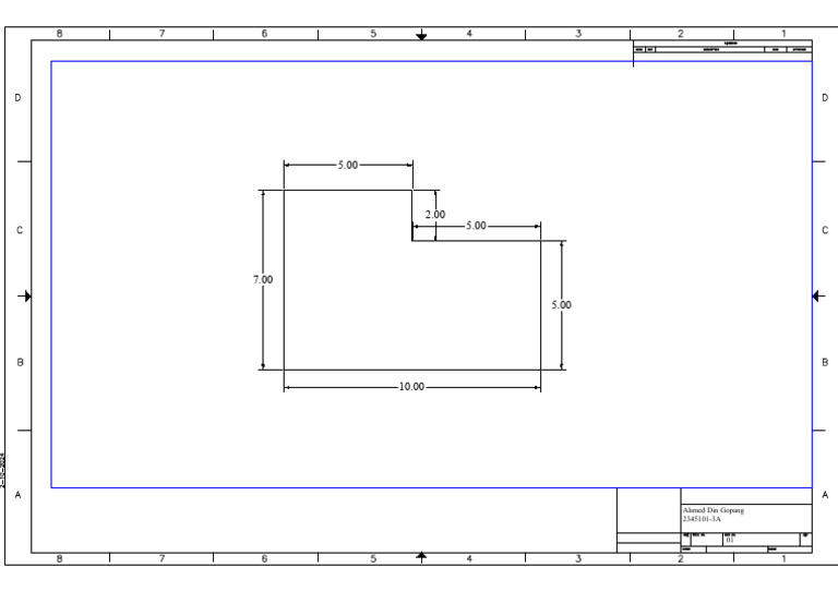 Drawing1 D Size Layout | PDF