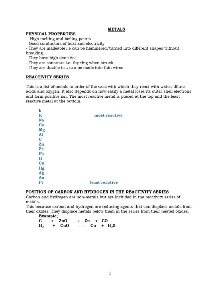 Metals | PDF