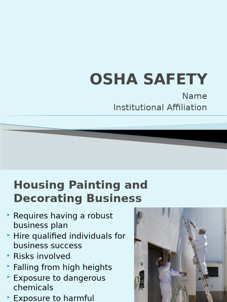 Osha Safety | PDF
