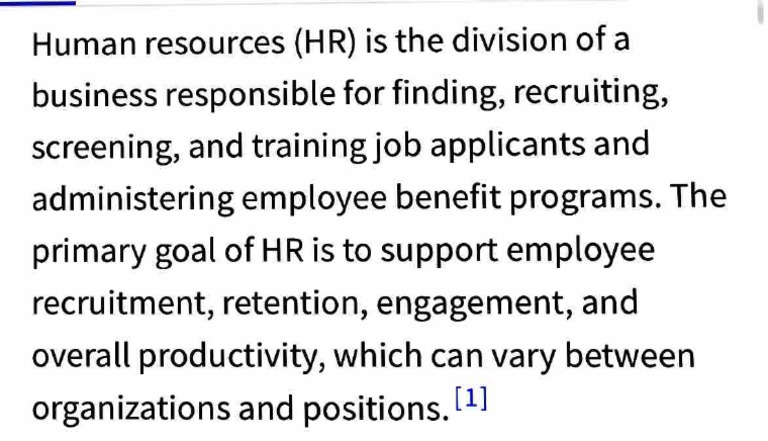 Human Resource | PDF