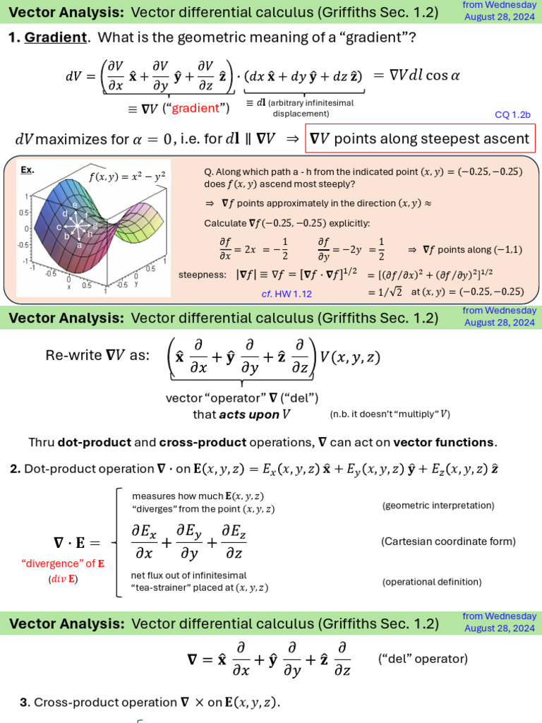 Lecture Slides 8-30-2024 | PDF