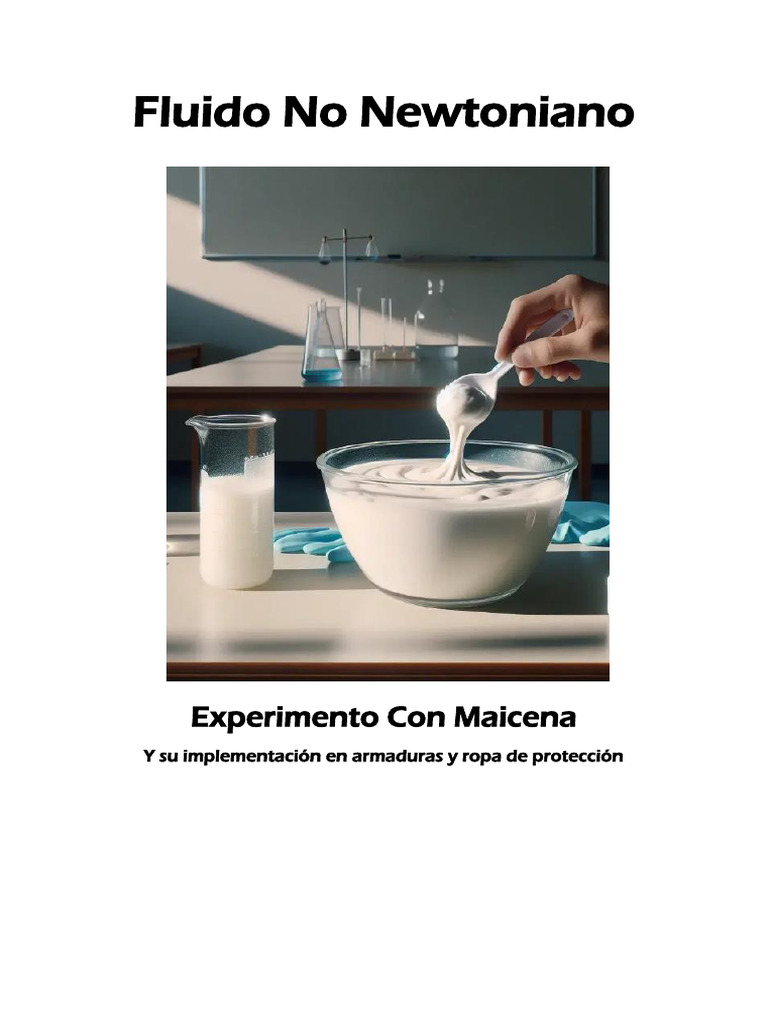 Fluido No Newtoniano | PDF