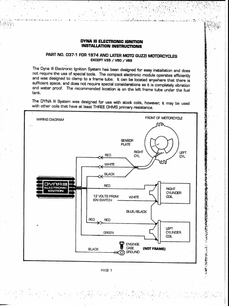 Allumage Dyna III D37-1 | PDF