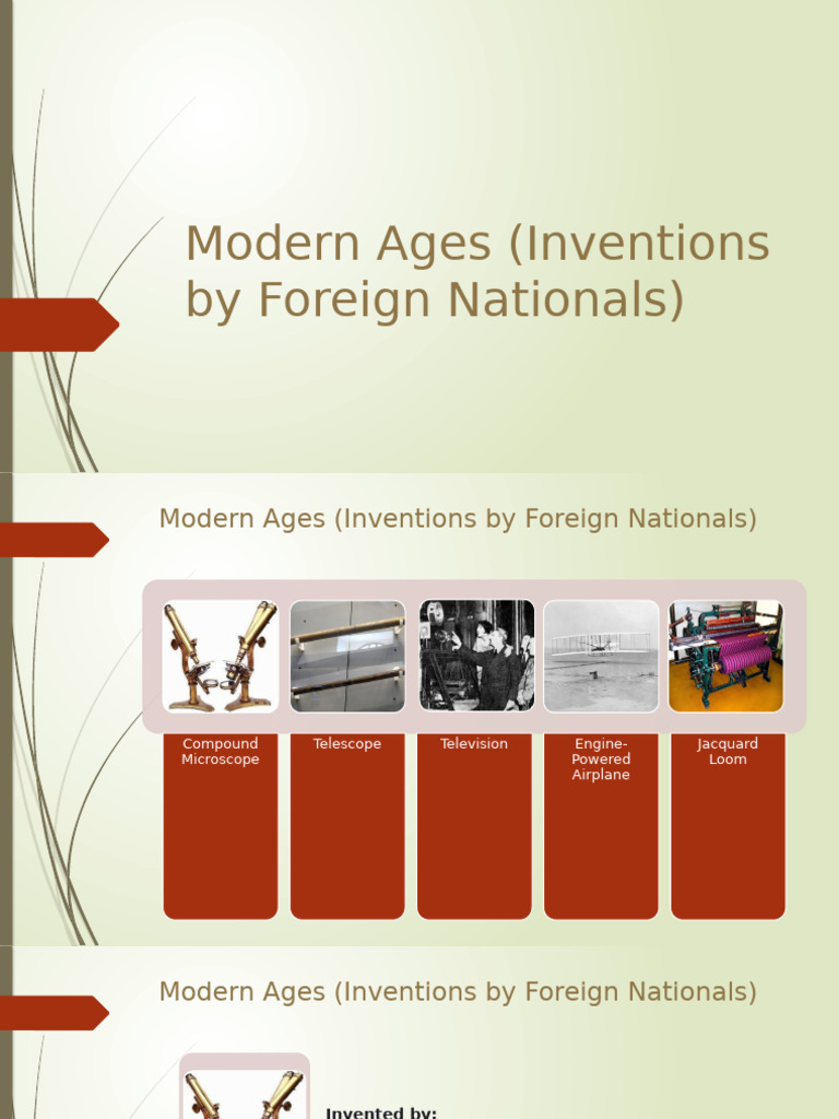 Modern Ages Group 4 Presentation - STS | PDF