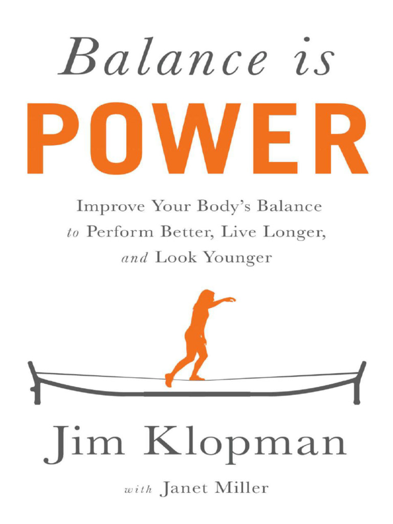 Balance Is Power - Improve Your Body - S Balance To Perform Better ...