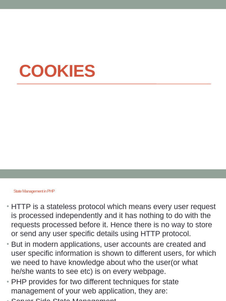 Cookies | PDF