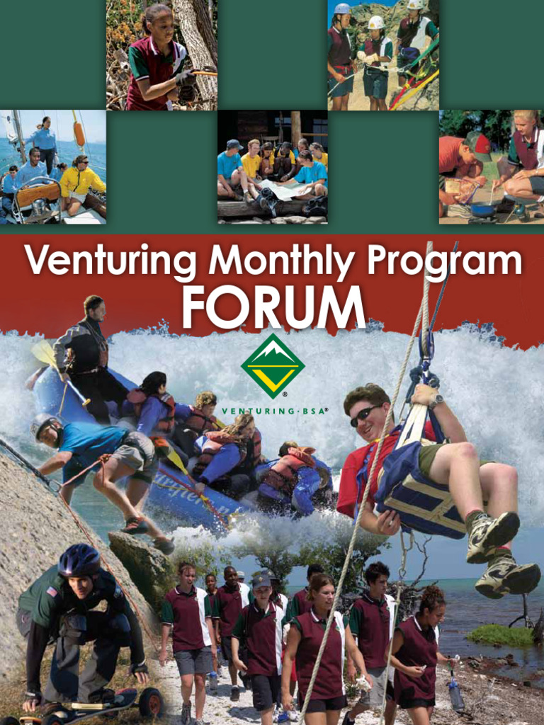 Venturing Monthly Program: Forum | PDF