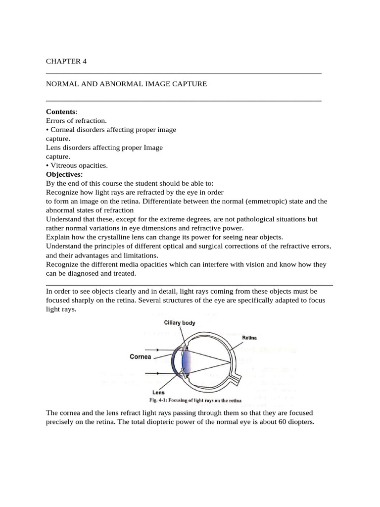 Normal Ana Abnormal Image Capture Chap2 | PDF