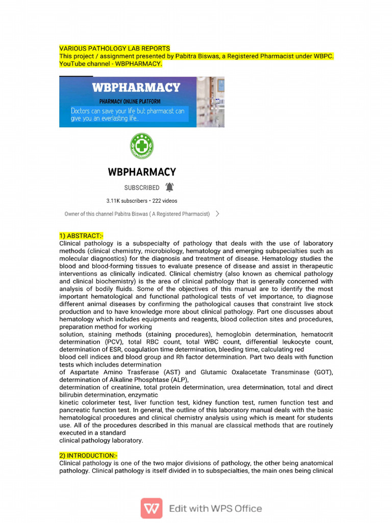 BIOCHEMISTRY ASSIGNMENT, Dpharma Part 2 | PDF