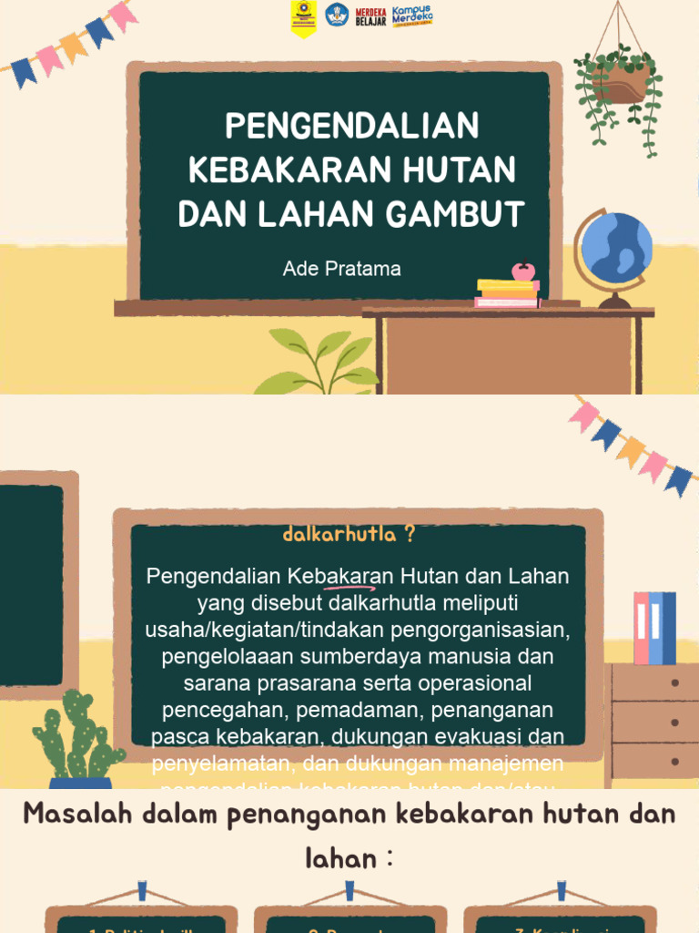 P.6 Pengendalian Kebakaran Hutan Dan Lahan Gambut | PDF