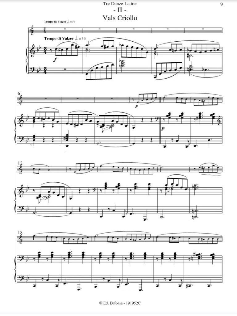 Mangani Vals Criollo | PDF