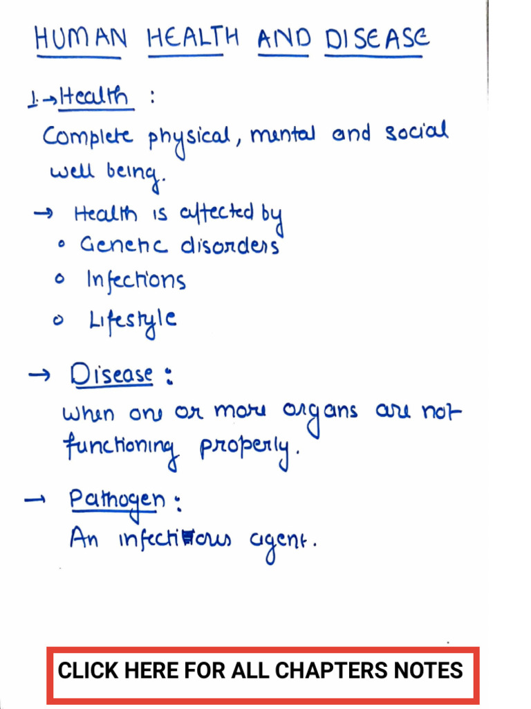 Human Health & Diseases | PDF