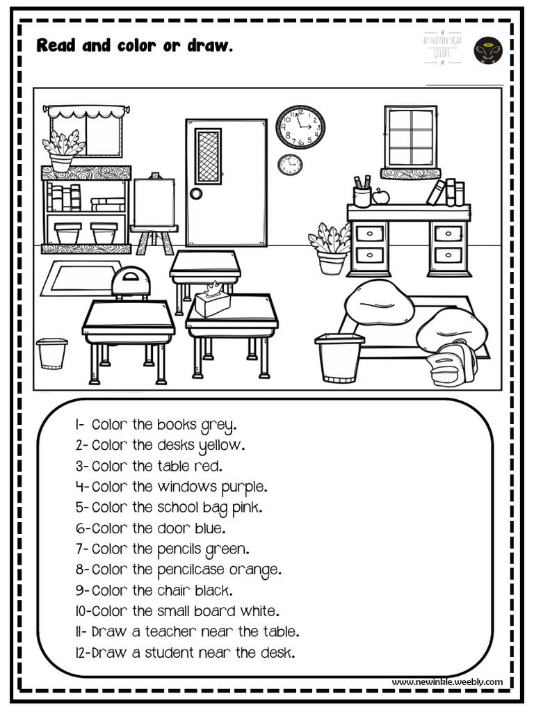 Classroom - Objects - Catch Unit 1 | PDF