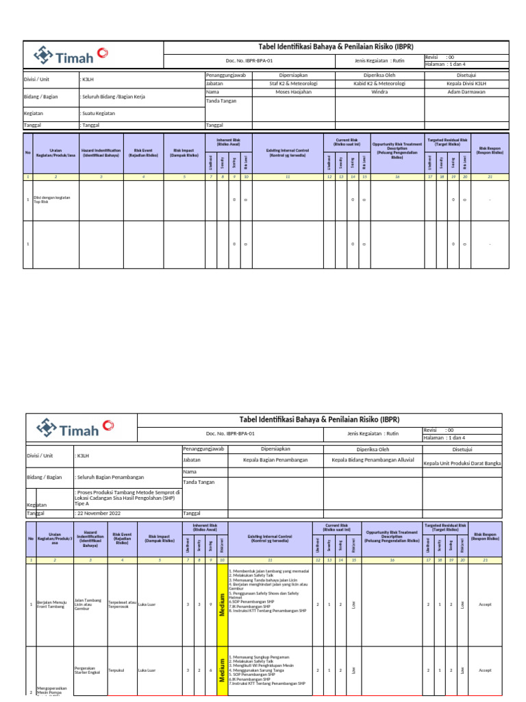 REV IBPR 2023 Format MR Opsi 1 - Eng & Translate | PDF