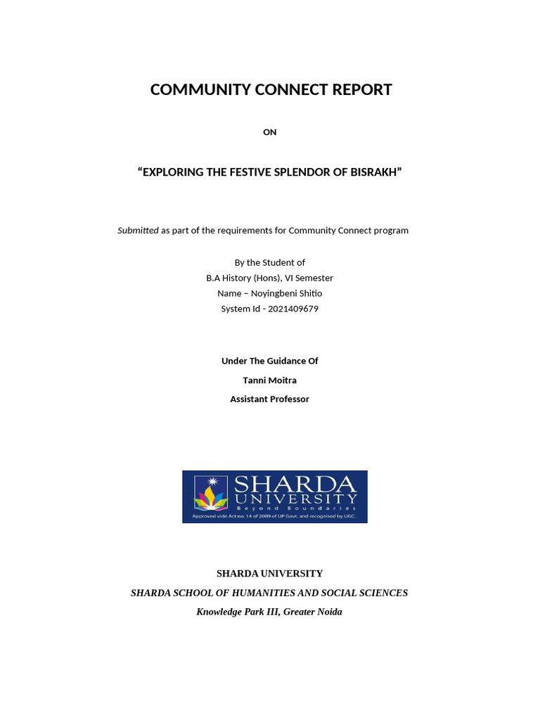 Community Connect Report | PDF