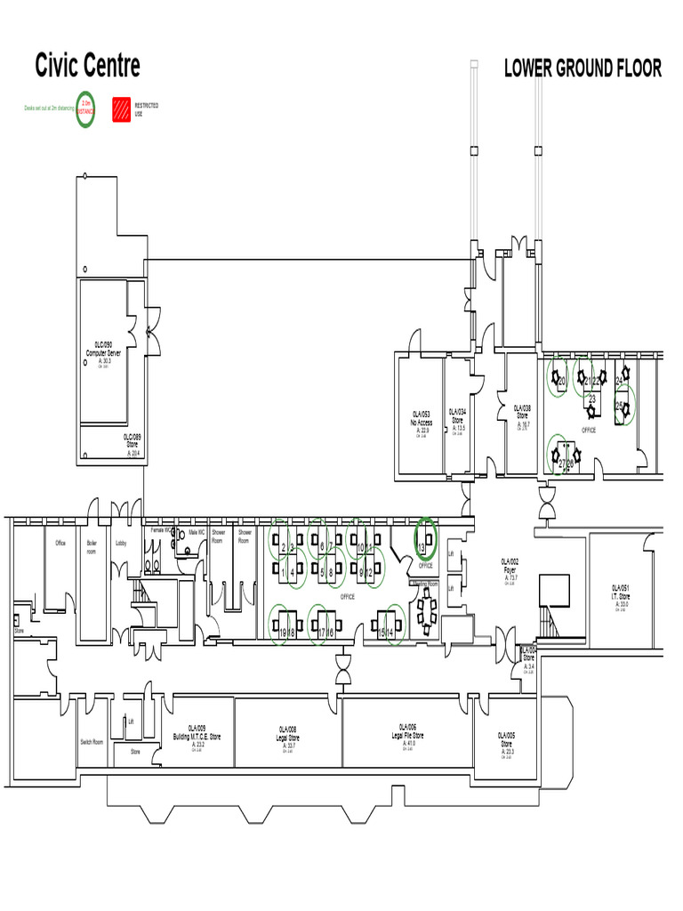 Civic Centre Floor Plan | PDF