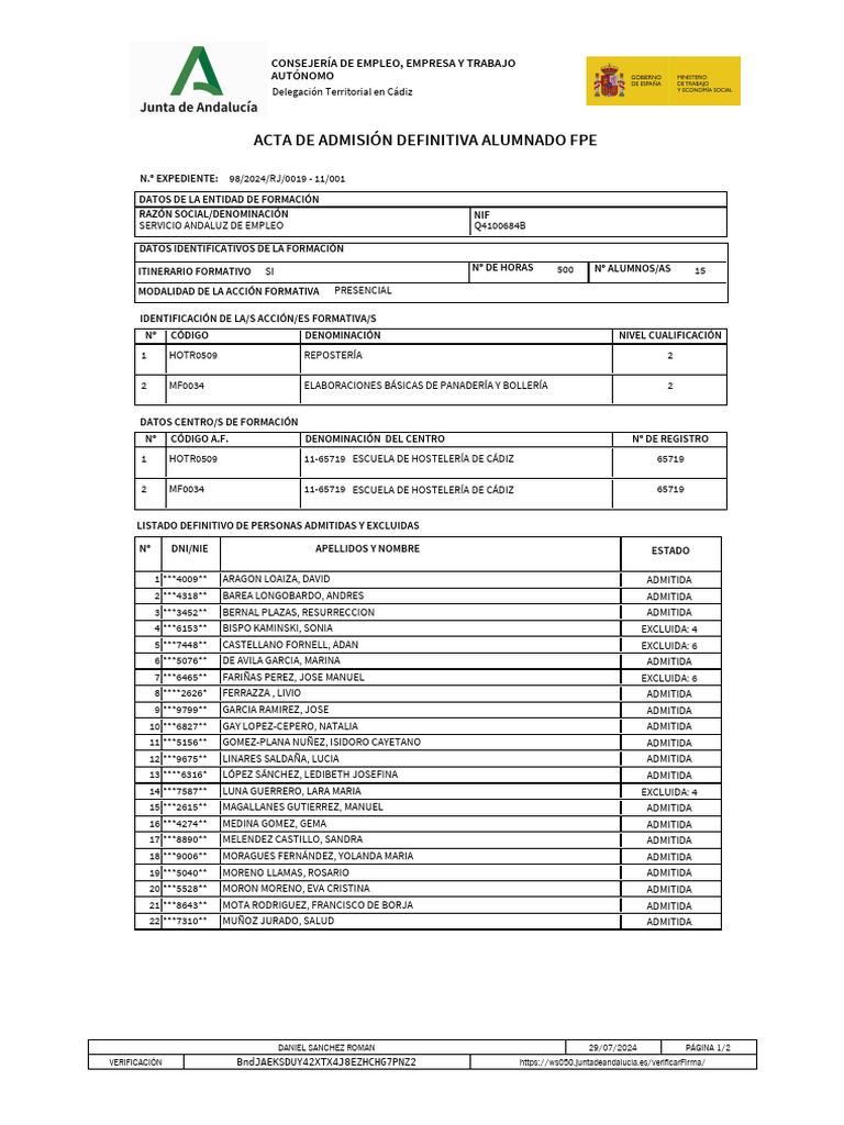Acta Definitiva 440516 | PDF