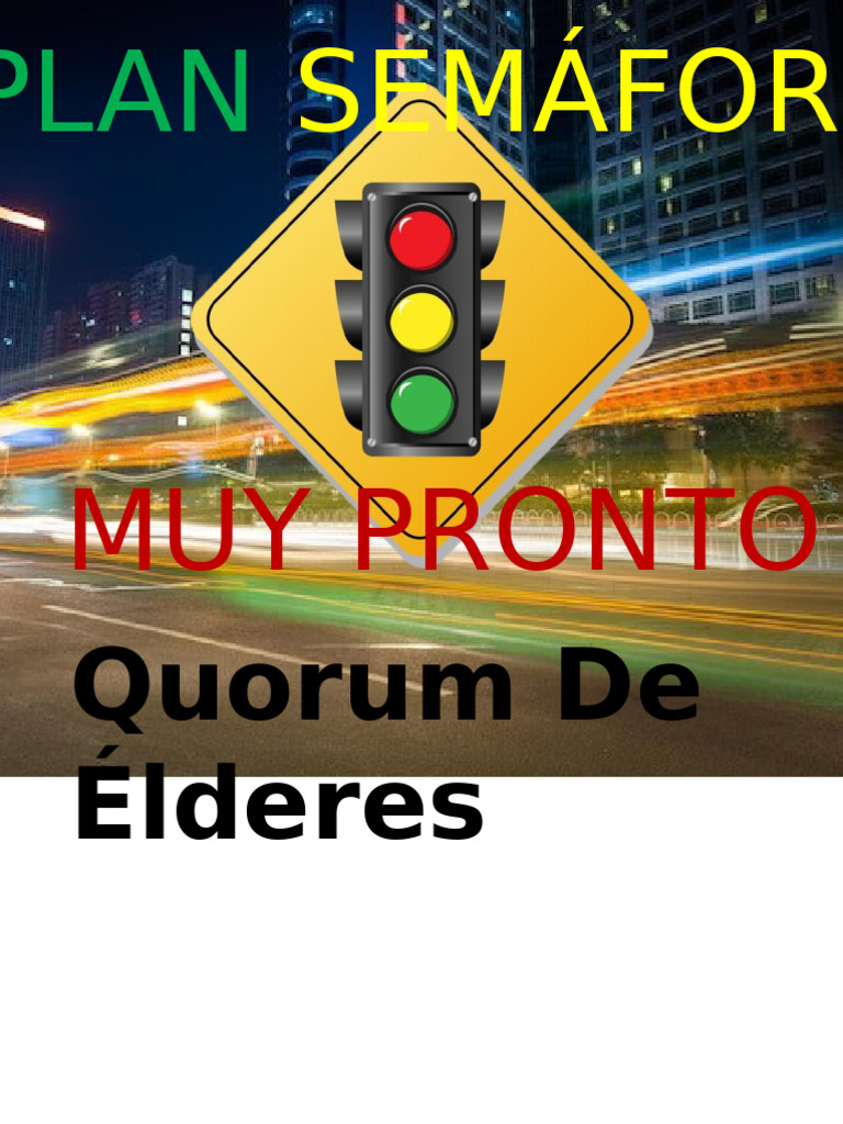 plan semaforo | PDF