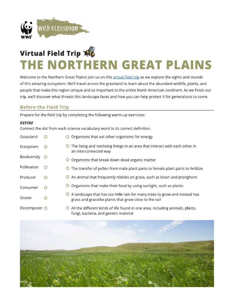 Great Plains VirtualFieldTrip | PDF