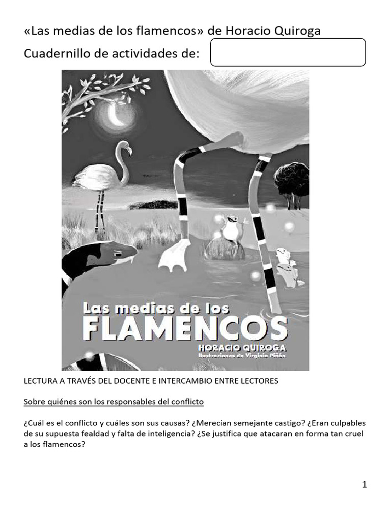 CUADERNILLO-LAS MEDIAS DE LOS FLAMENCOS | PDF
