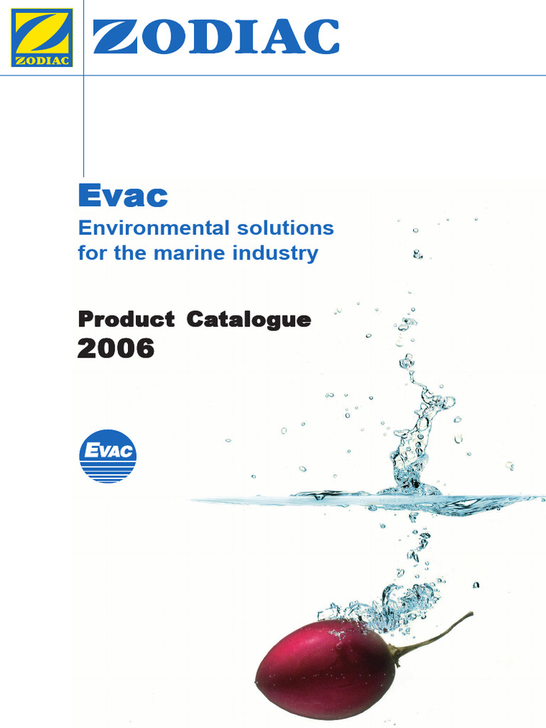 Evac Toilet Parts Catalogue | PDF